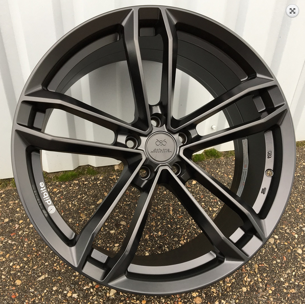 276 FEKETE HALF MATT ALUFELNI 19 5×108 DIBITE STYLE ET38 | Alu-felni.eu
