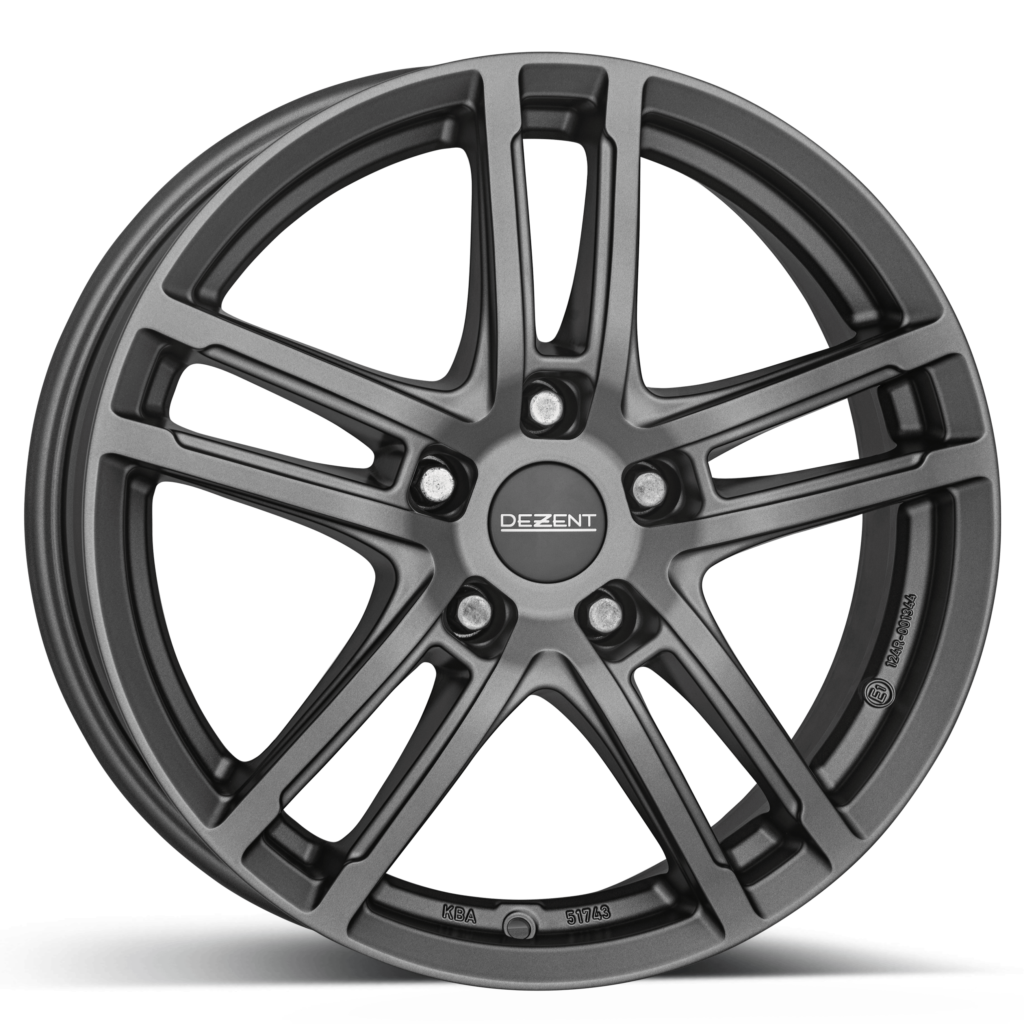 DEZENT TZ GRAPHITE ALUFELNI 16 5x112 ET32 VW AUDI SKODA SEAT . | Alu ...